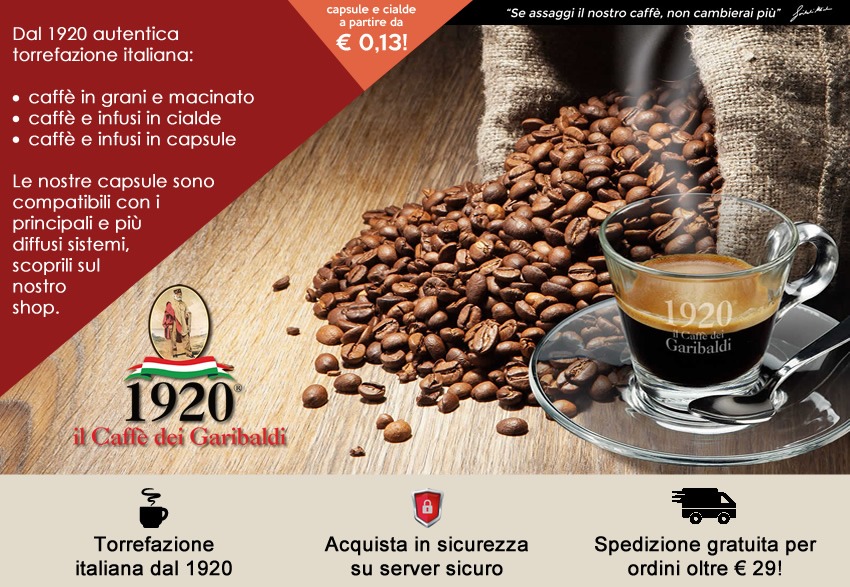Capsule compatibili, cialde in carta, per Nespresso, Caffitaly, Nescafè ...